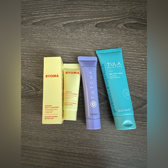 Tatcha | Skincare | Byoma Creamy Jelly Cleanser Tatcha Rice Wash Tula ...